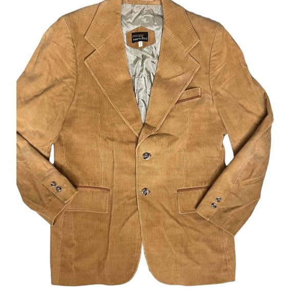 Cortefiel | Suits & Blazers | Vintage Cortefiel Jacket Mens 4 Tan ...